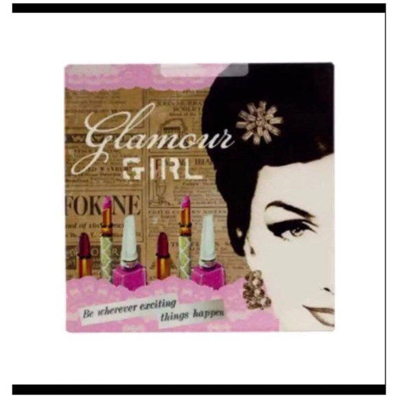 Home Basics | Wall Decor | Glamour Girl Wall Art Metal Sign | Poshmark